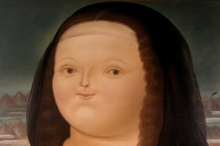 Fernando Botero Mona Lisa